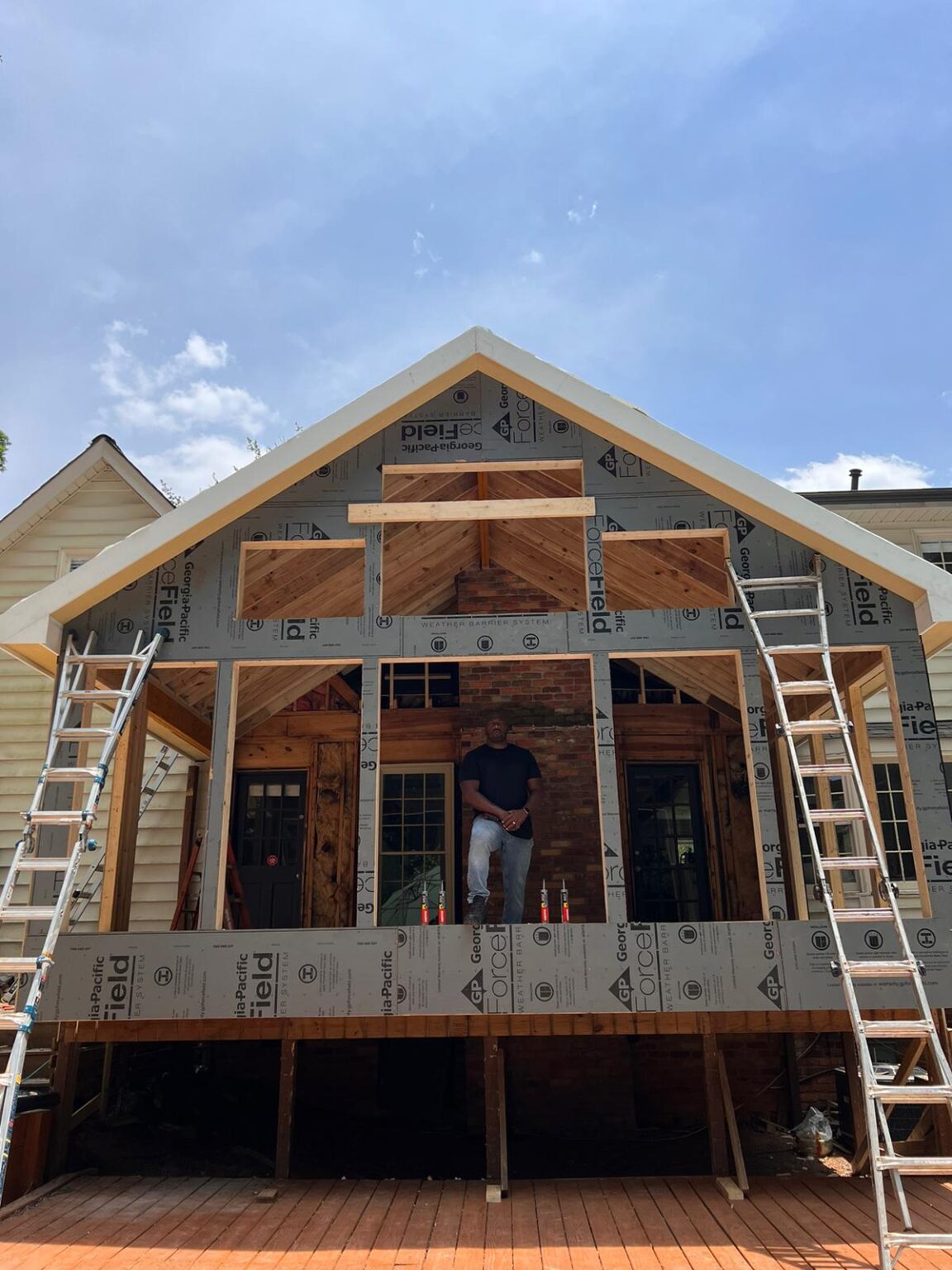 How To Build A Sunroom Home Addition on an Existing Deck – Reclaimed Karma